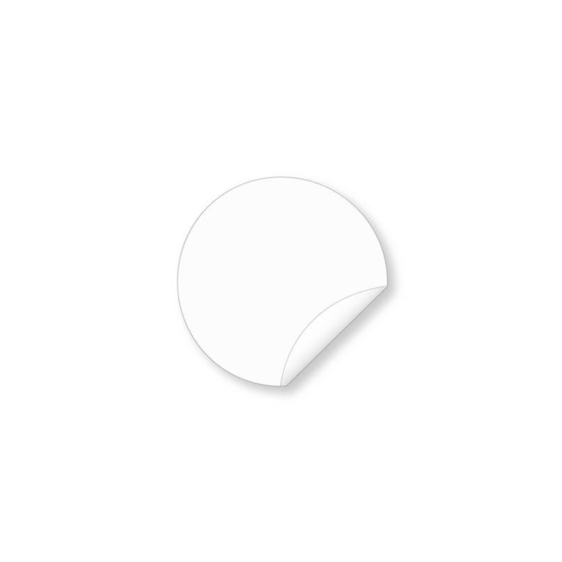 30mm Biodegradable Clear Seal Sticker | Labels Online