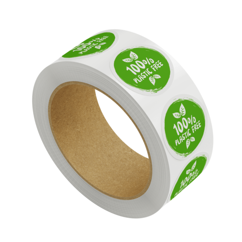 100% Plastic Free Stickers | Labels Online