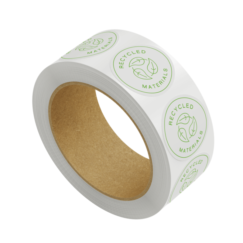 Recycled Materials Labels 30mm | Labels Online