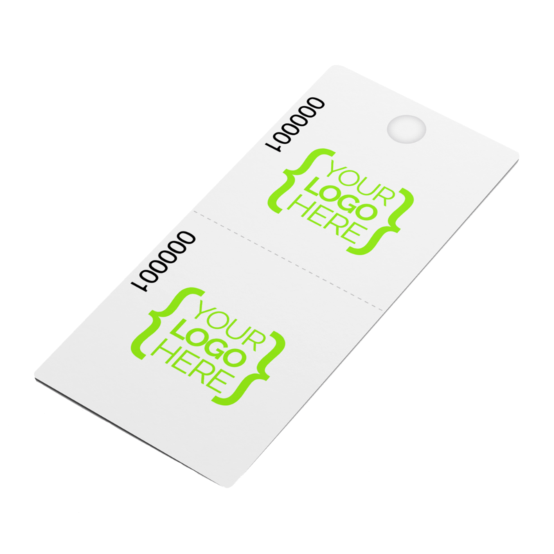 Recyclable Branded Cloakroom Tags | Eco Labels