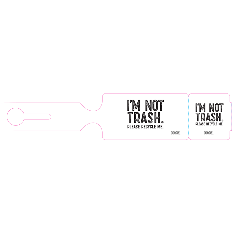 I'm Not Trash Recyclable Bag Tags 601-700 | Eco Labels