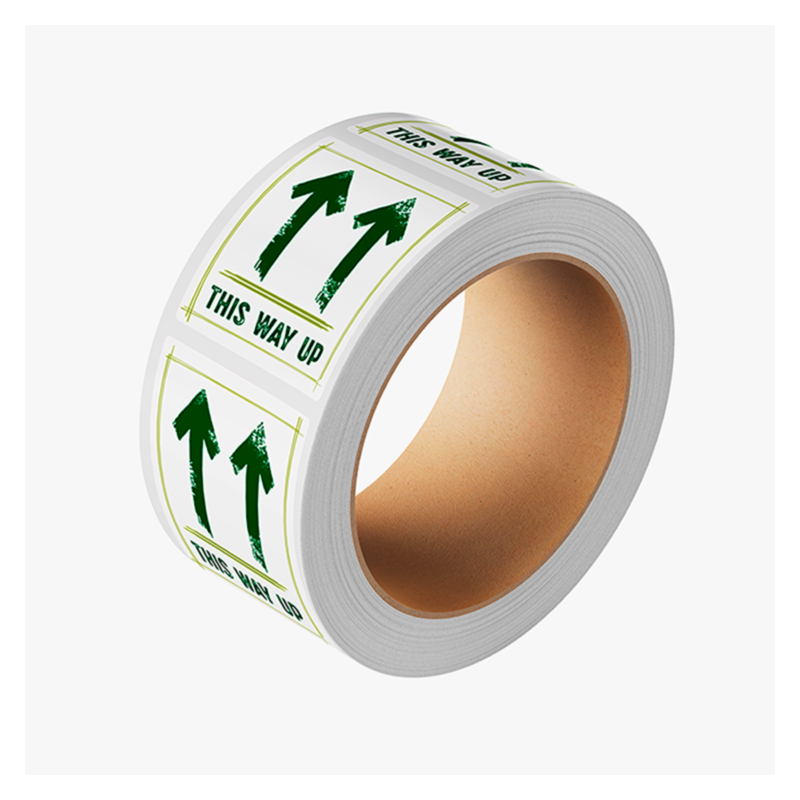 Eco-Friendly This Way Up Labels 75x100mm | Eco Labels